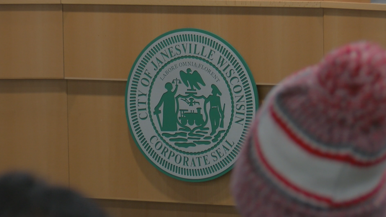 Janesville city logo | | wkow.com