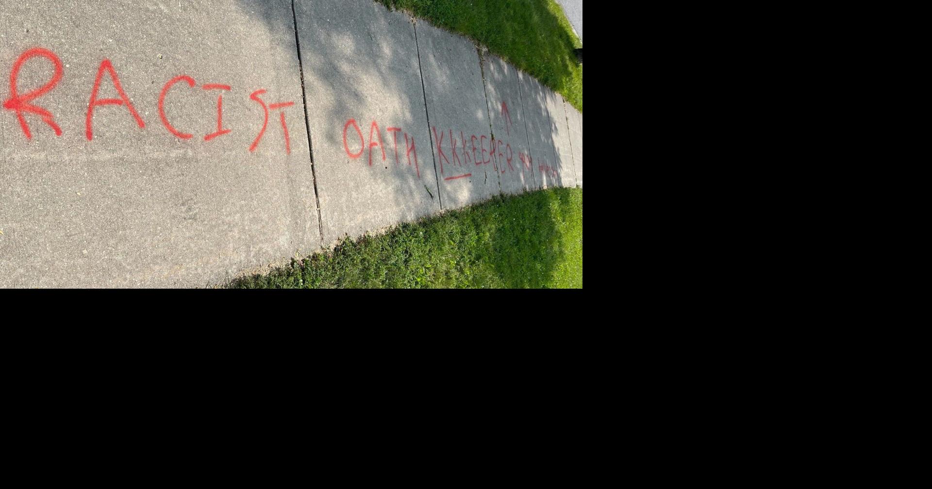Police investigate graffiti incident at Madison alder's home | News ...