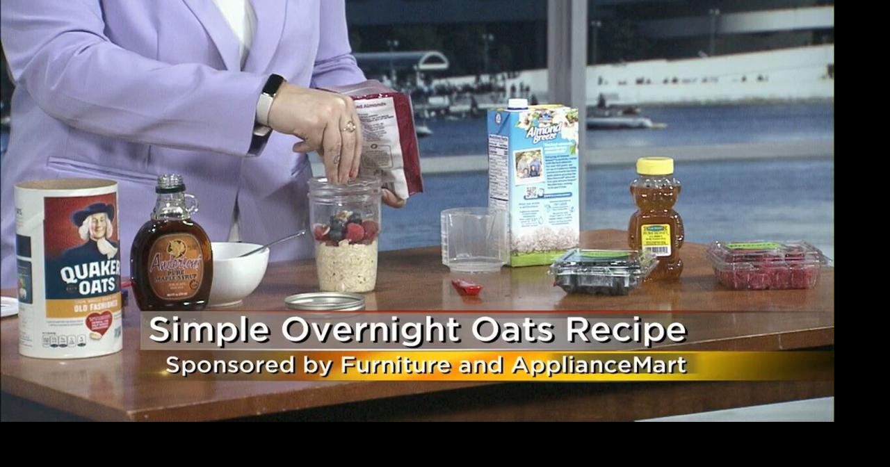 Simple overnight oats recipe | Midday Madison | wkow.com