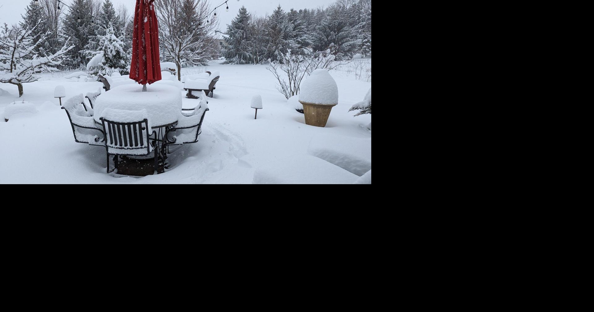SLIDESHOW: Inches of snow cover southern Wisconsin after overnight ...