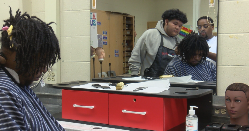 Madison East High School offers barbershop class to open opportunities and close equity gap ...