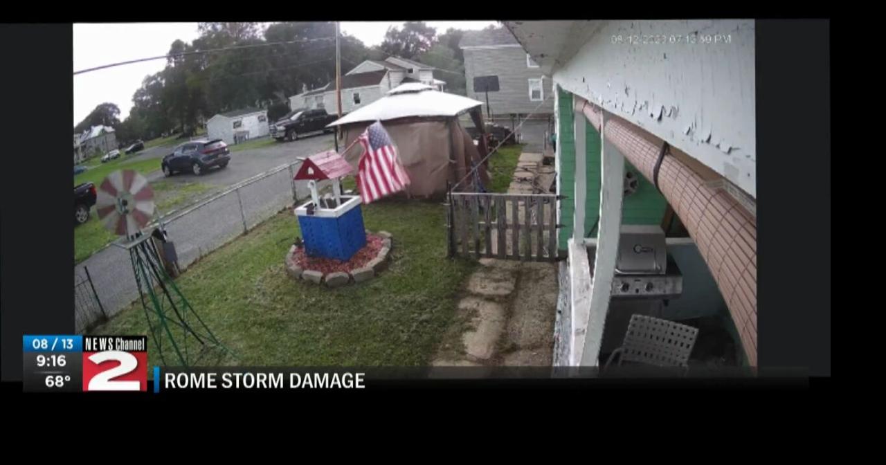 Rome storm damage | Video | wktv.com