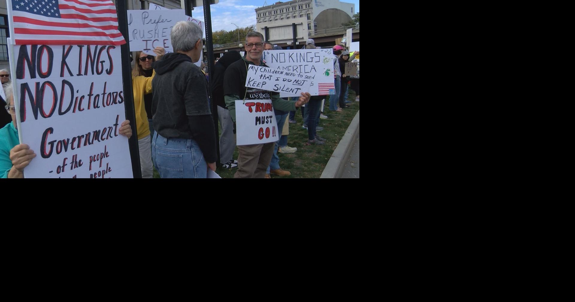 Thousands Attend Mohawk Valley 'No Kings' Rallies | News | wktv.com