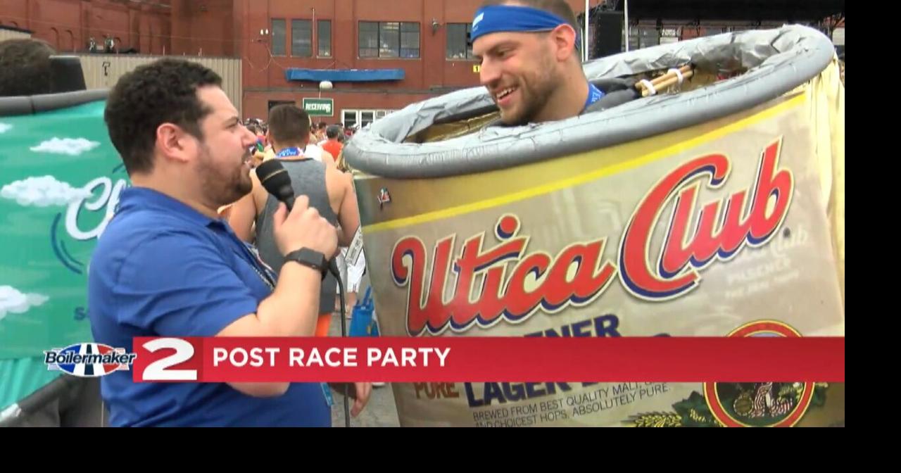 Spencer 2023 Boilermaker Post Race Party interview with Mike Hayduk Jr ...