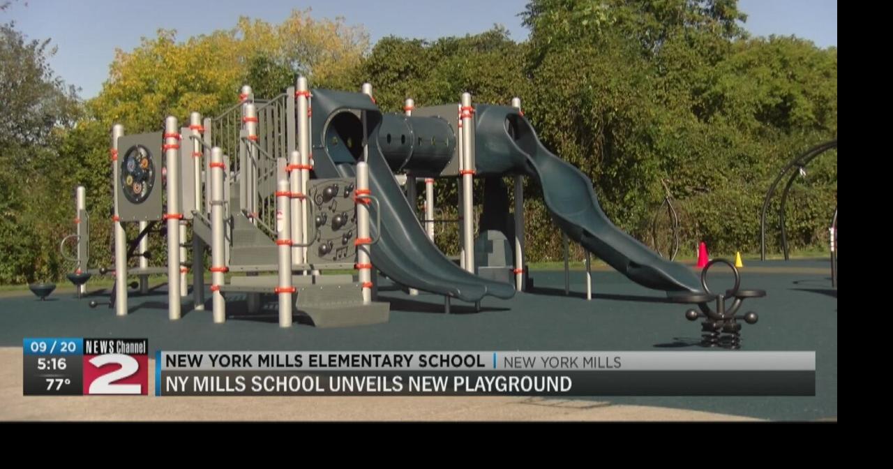 New York Mills unveils a new school playground | Archive | wktv.com