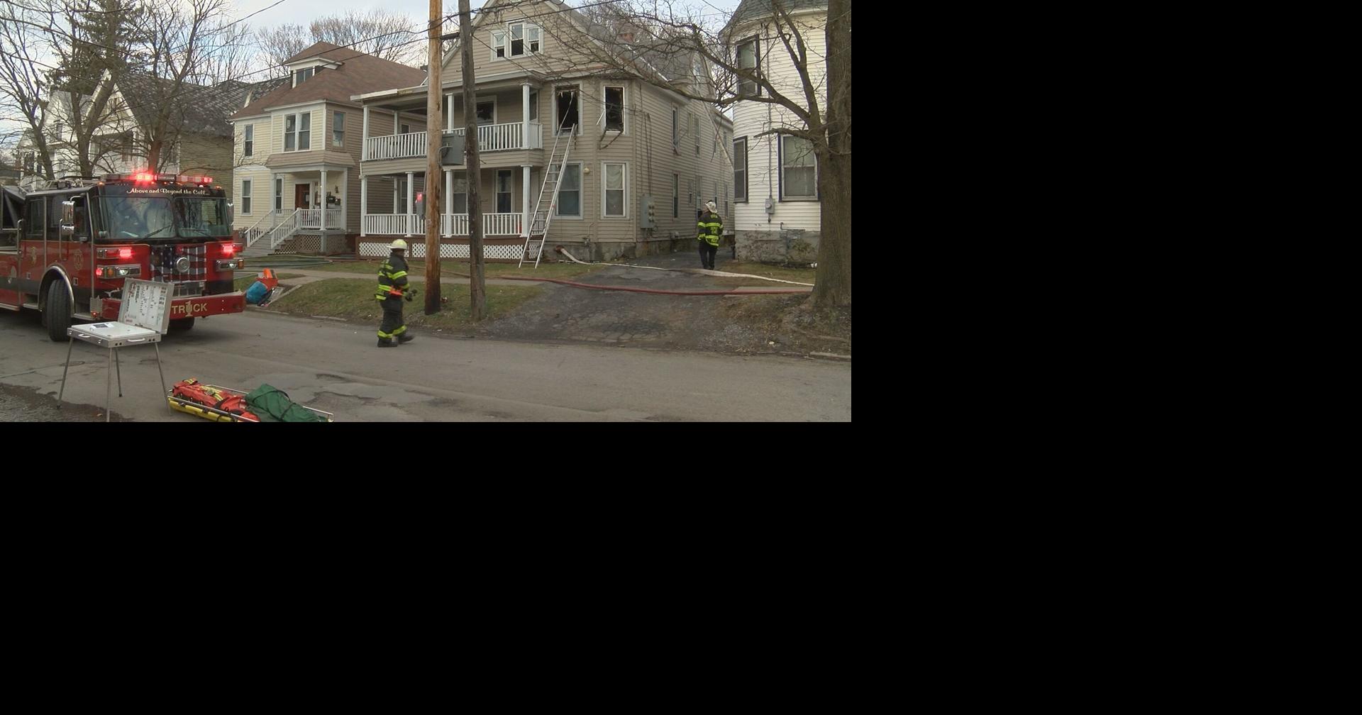 Fire breaks out at multi-family home on Clinton Place in Utica; no ...