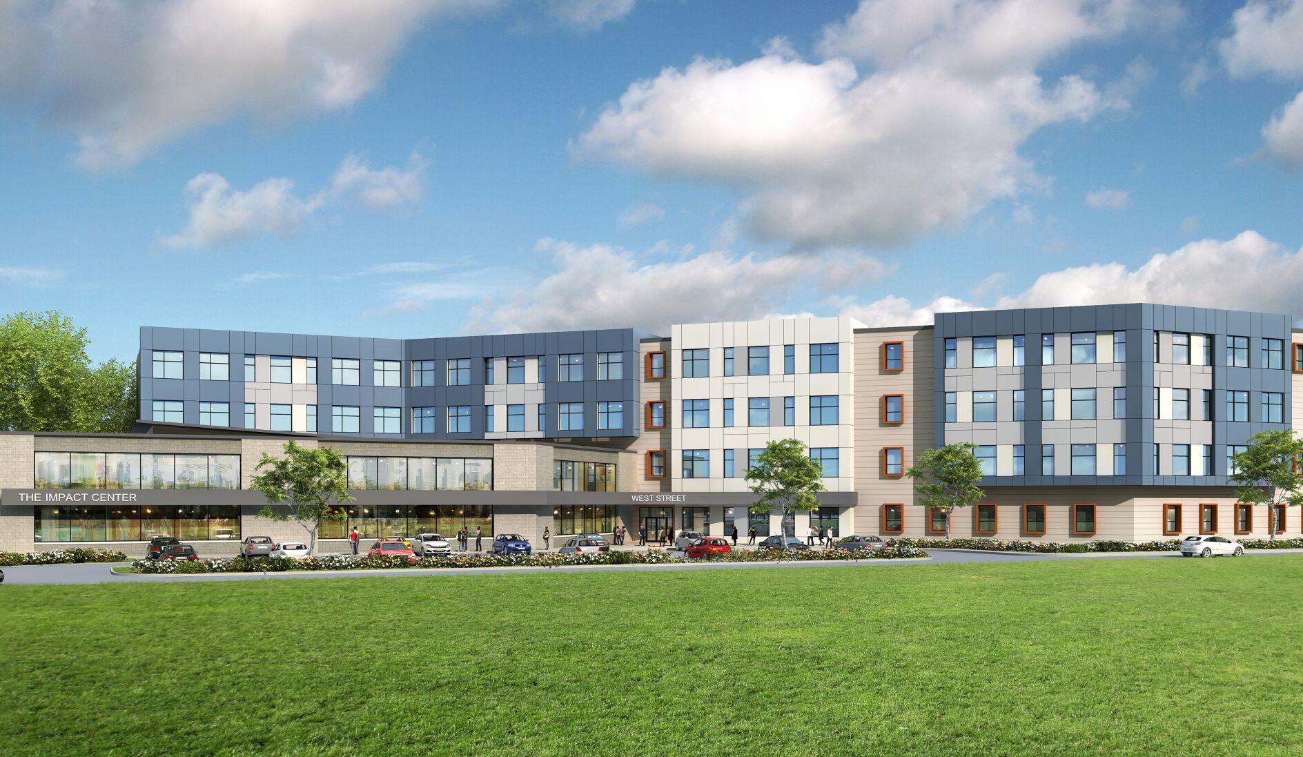 2 new mixed-use buildings part of $45 million project to revitalize ...