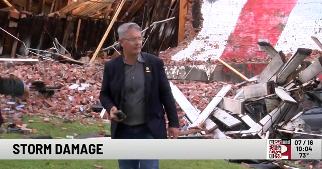 Scenes of Devastation in Downtown Rome Following Storm | News | wktv.com