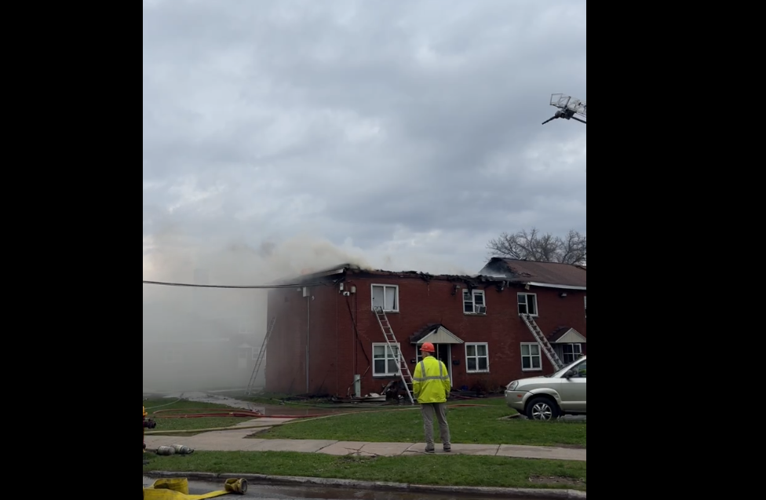 Fire at Gillmore Village in South Utica | Local | wktv.com