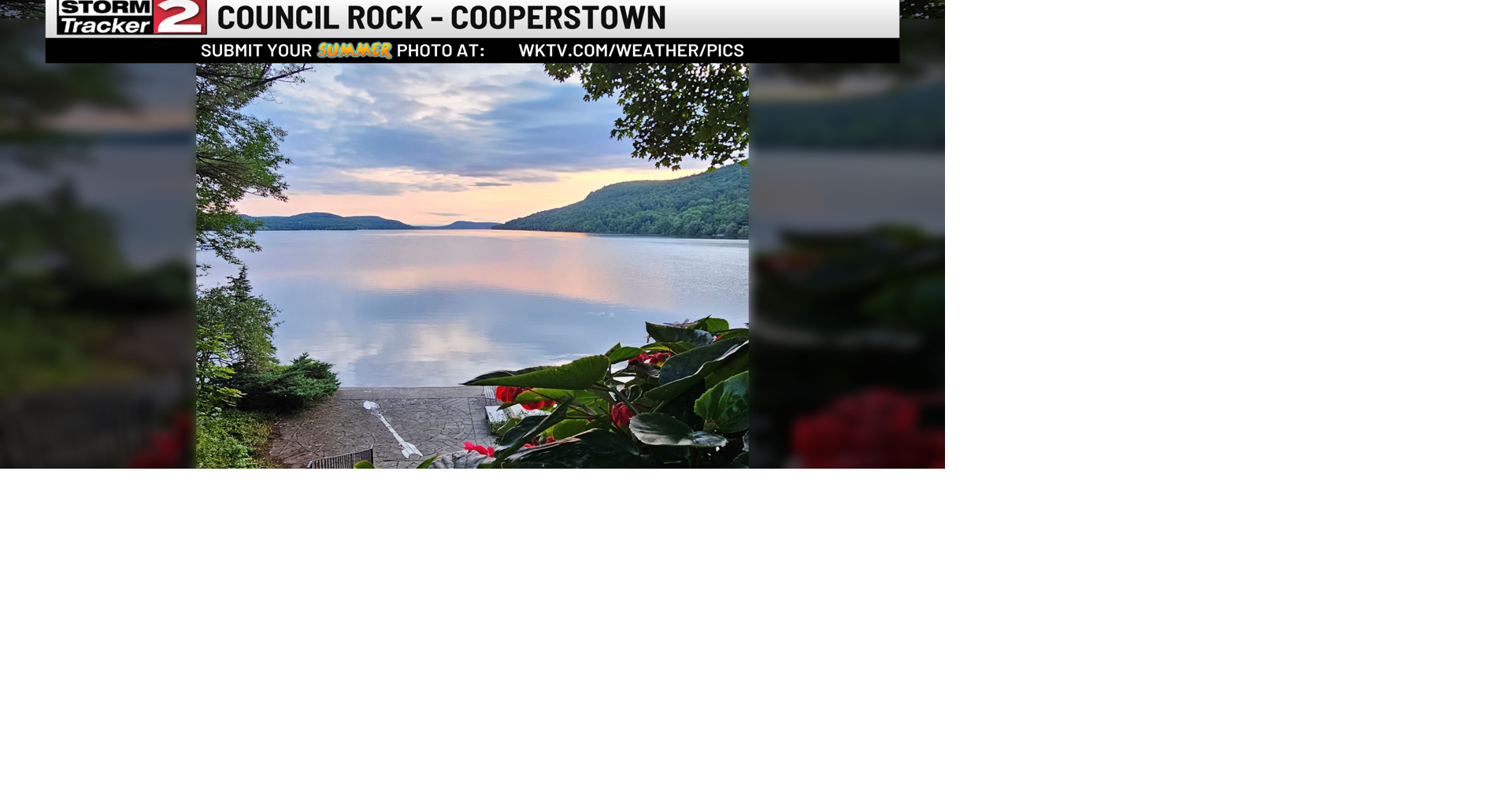 WKTV Weather Photo of the Day: August 1 | Daily Weather Photo | wktv.com