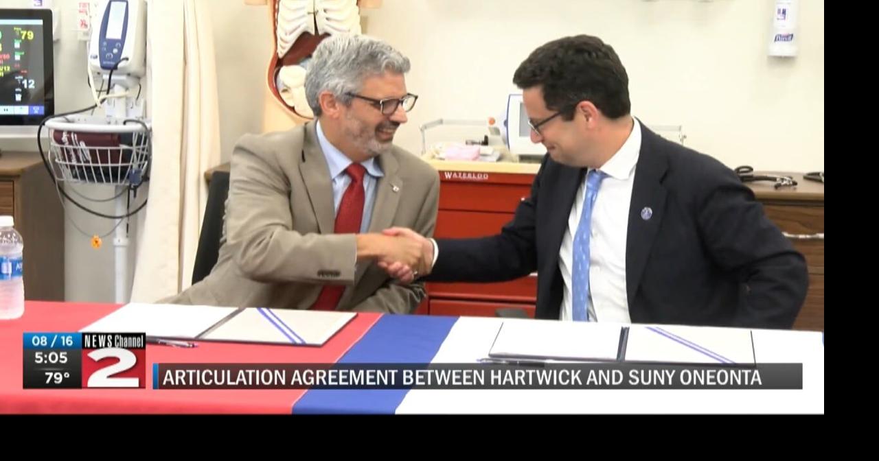 Articulation Agreement Between Hartwick and SUNY Oneonta | Education ...