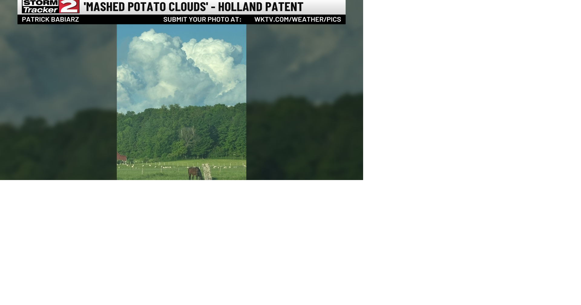 WKTV Weather Photo of the Day: June 10 | Daily Weather Photo | wktv.com