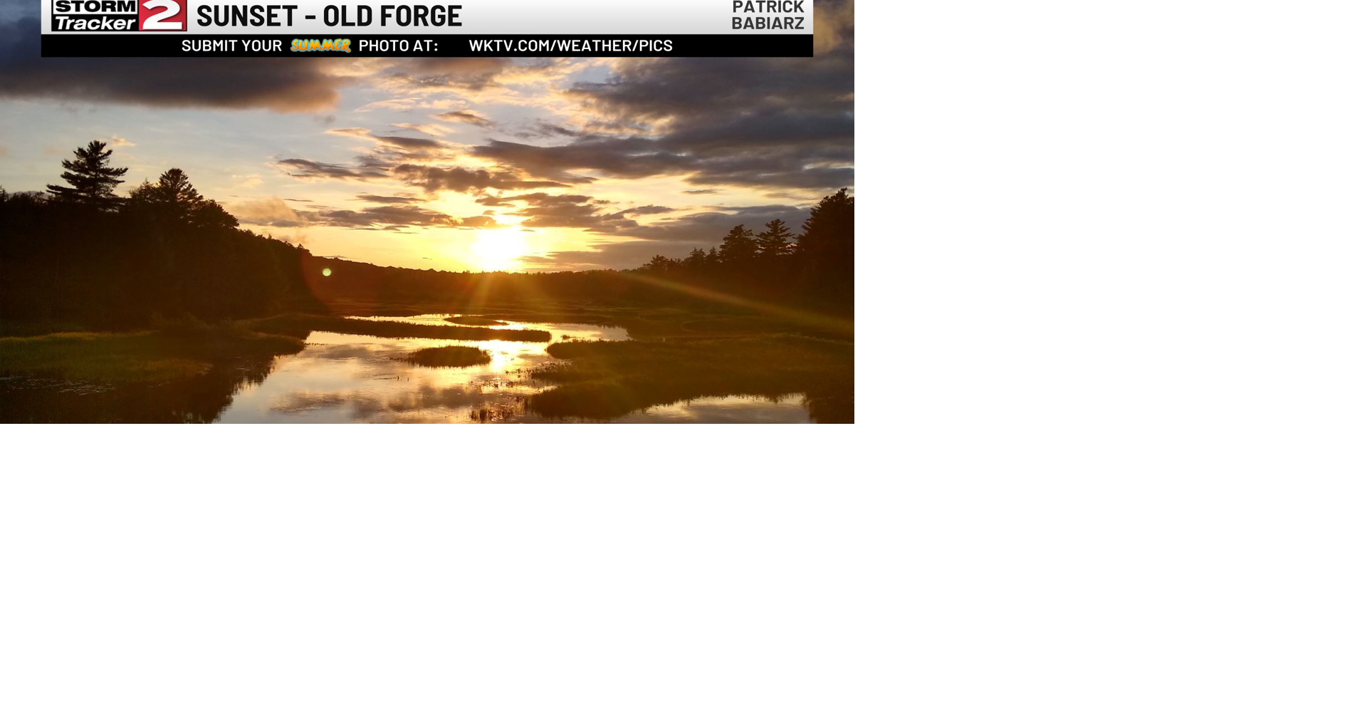 WKTV Weather Photo of the Day: June 24 | Daily Weather Photo | wktv.com