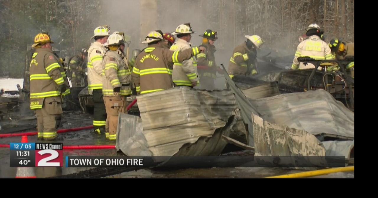 Crews respond to fire on Pardeeville Road in Town of Ohio | Archive ...
