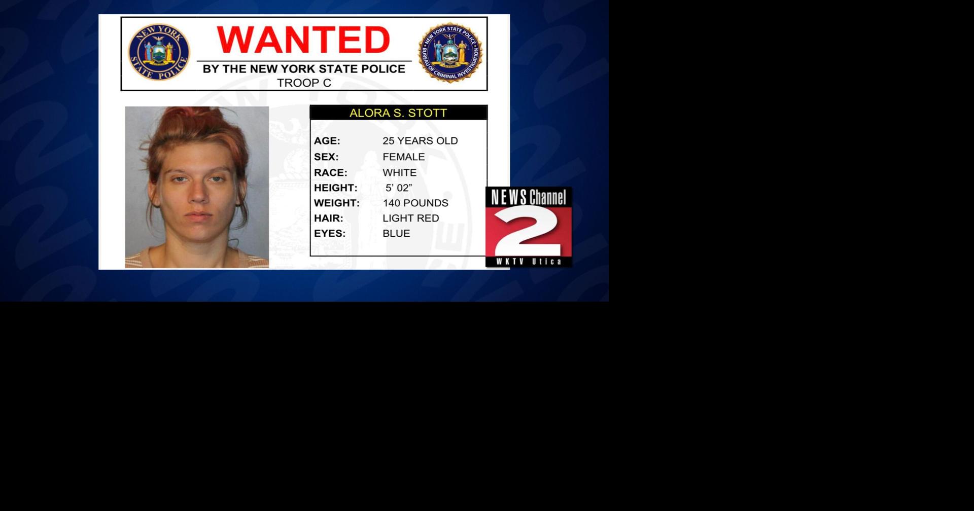 State Police Seek 25-Year-Old Oneonta Woman Who is Wanted | Crime ...