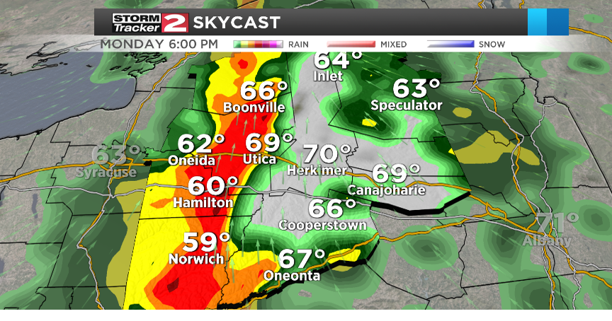 Confidence growing for beneficial heavy rain event Monday evening ...
