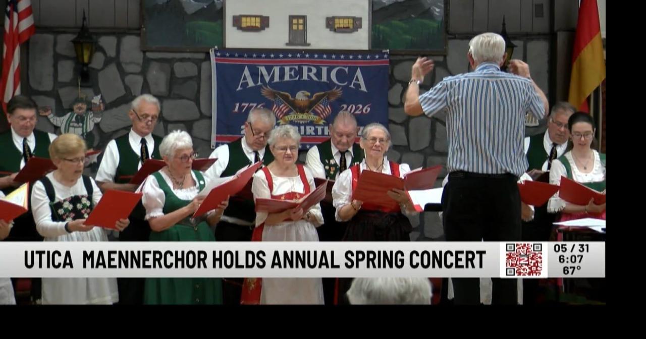 Utica Maennerchor Spring Concert | Video | wktv.com