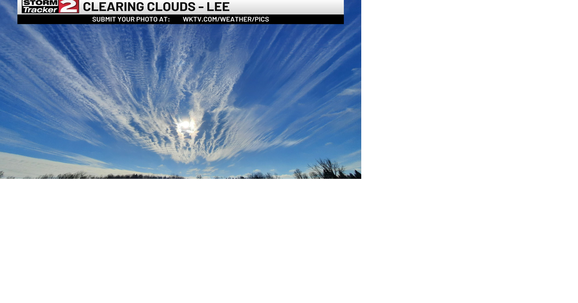 WKTV Weather Photo of the Day: Feb. 6 | Daily Weather Photo | wktv.com
