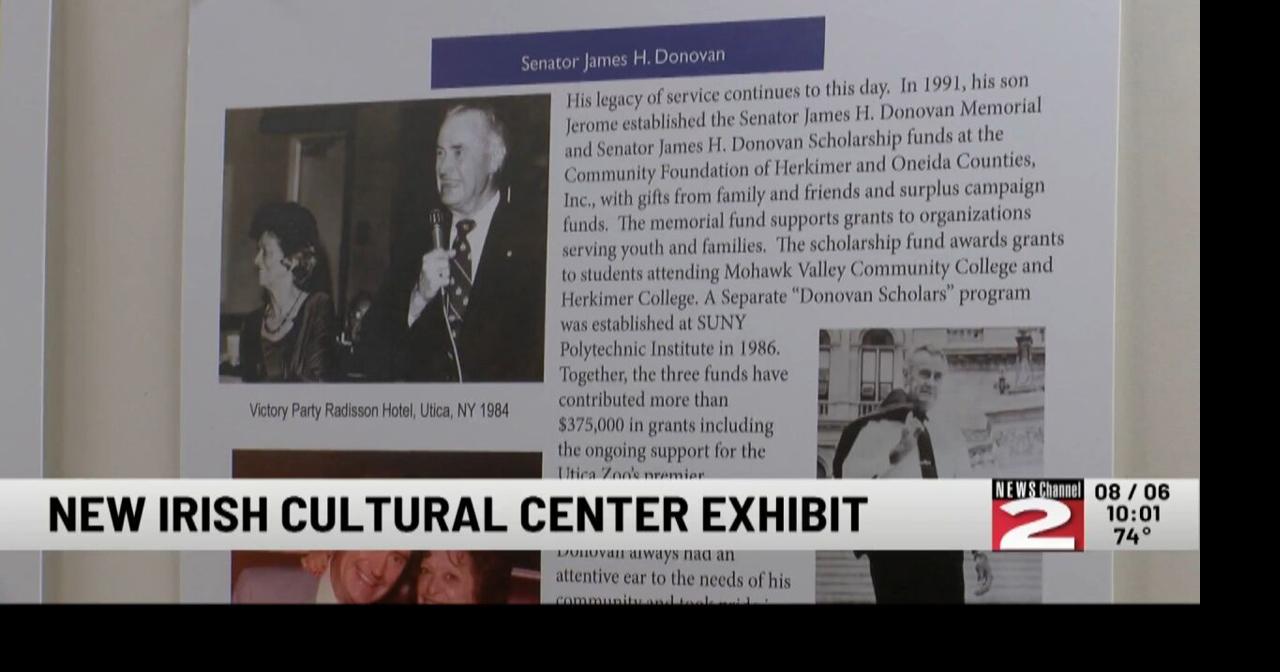 New York Senator James Donovan Exhibit at Irish Cultural Center | News ...