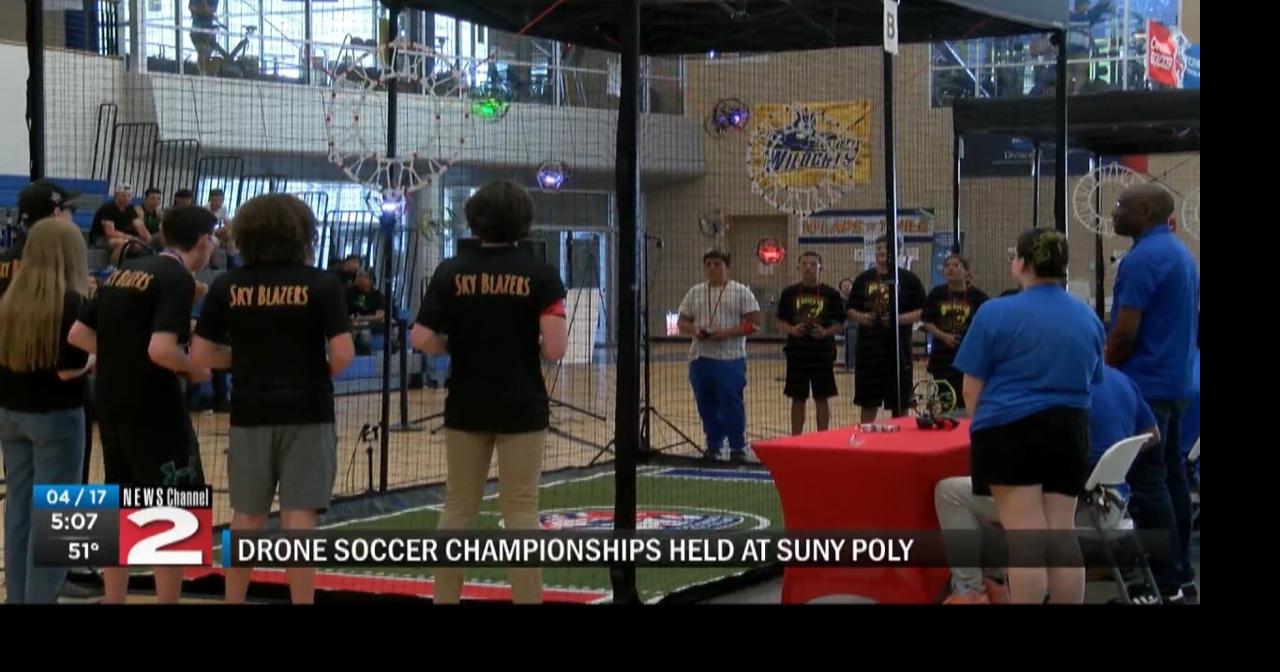 SUNY Poly, CNY Drones host drone soccer championship | Video | wktv.com