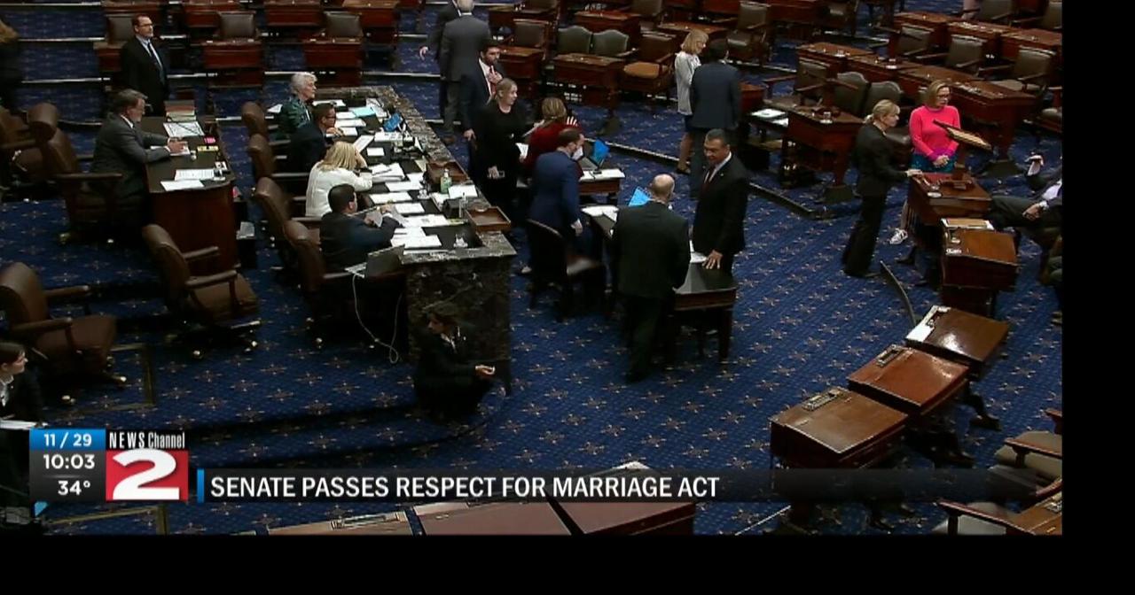 Senate Passes Landmark Same Sex Marriage Bill News