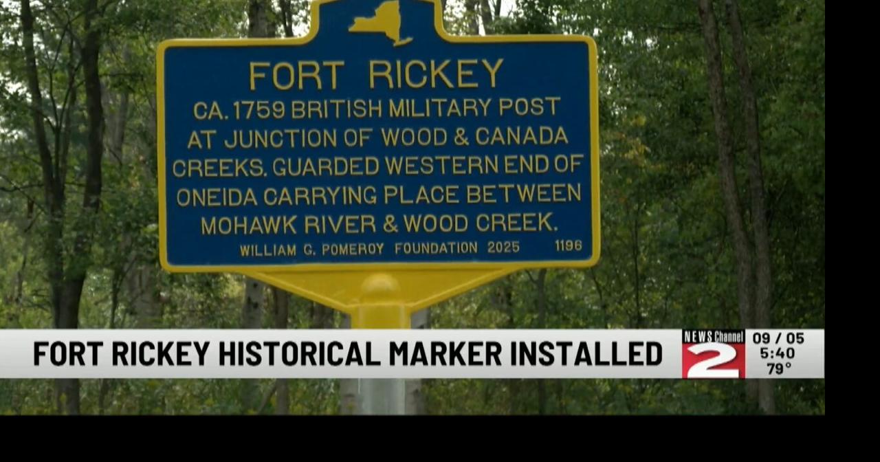Discover Fort Rickey's Past at New Historic Marker | Video | wktv.com