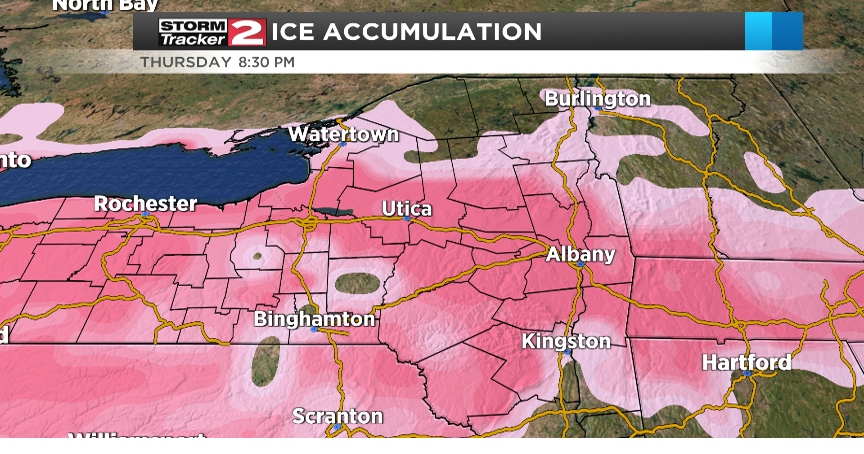 Snow and Ice Wednesday night | Weather | wktv.com