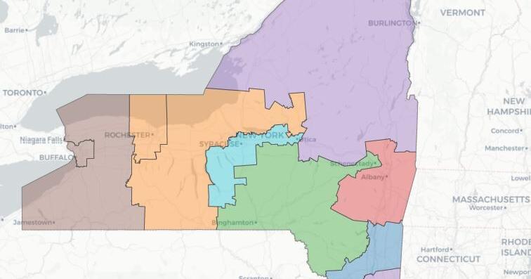 Commission releases draft maps of proposed NY Congressional districts ...