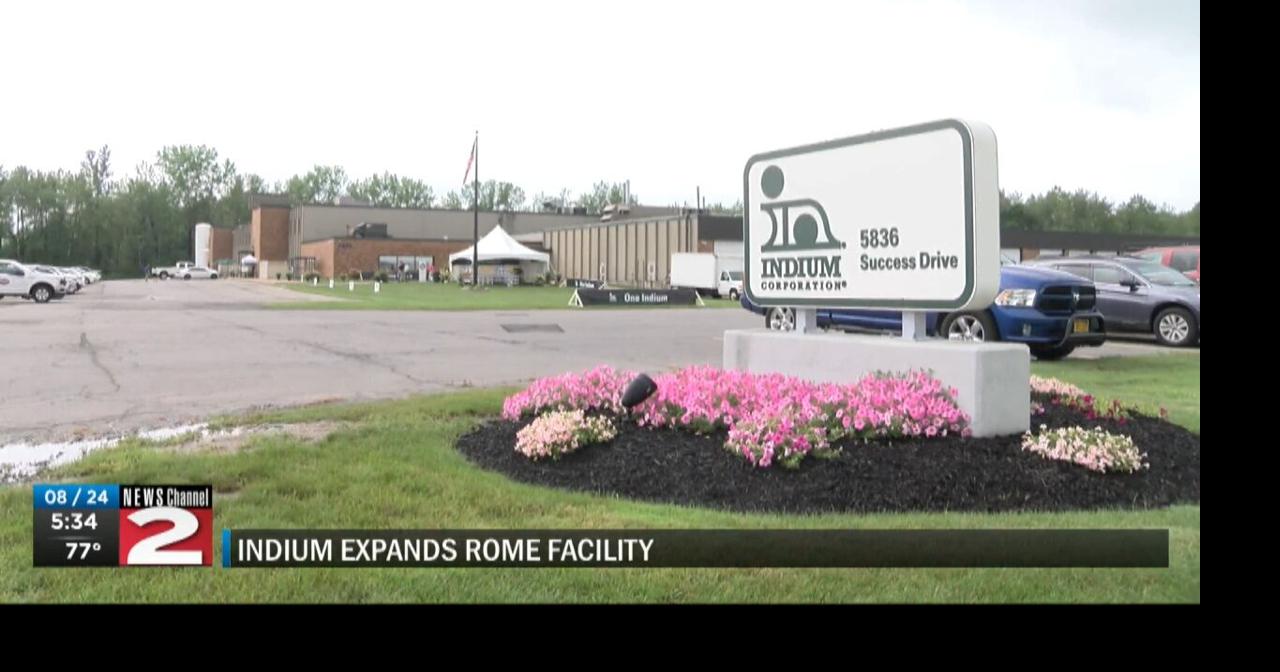 Indium Corporation expands Rome facility | Local | wktv.com