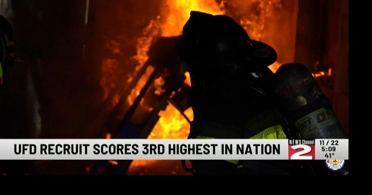 UFD Recruit Scores 3rd Nationally on Physical Ability Test | Local ...