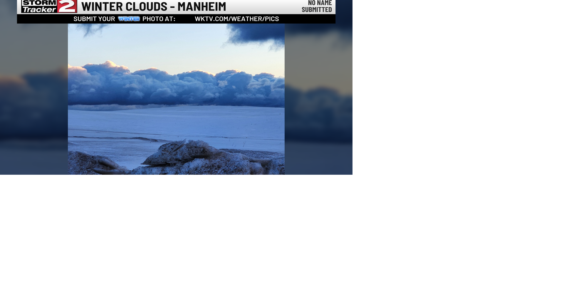 WKTV Weather Photo of the Day: March 3 | Daily Weather Photo | wktv.com