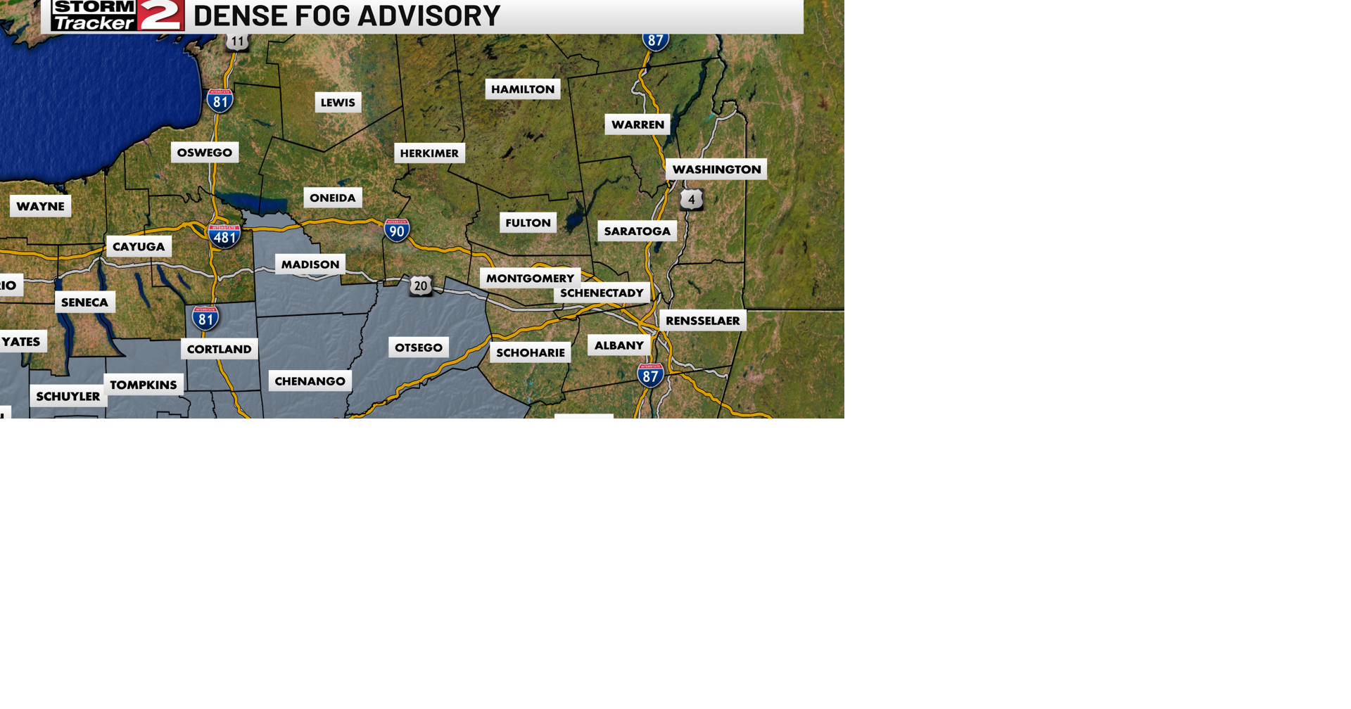 Patchy Dense Fog This Morning, Sunny and Warm Afternoon | Top Stories ...