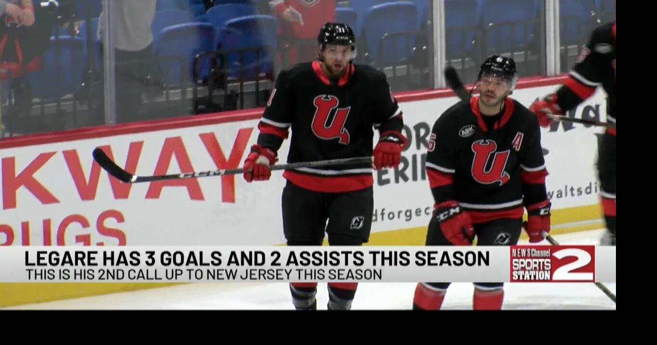 Comets Forward Nathan Legare Called Up to New Jersey Devils | Video ...