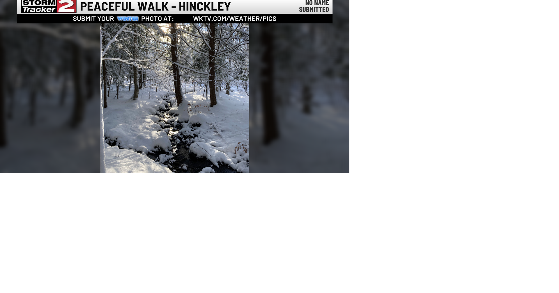 WKTV Weather Photo of the Day: December 12 | Daily Weather Photo | wktv.com