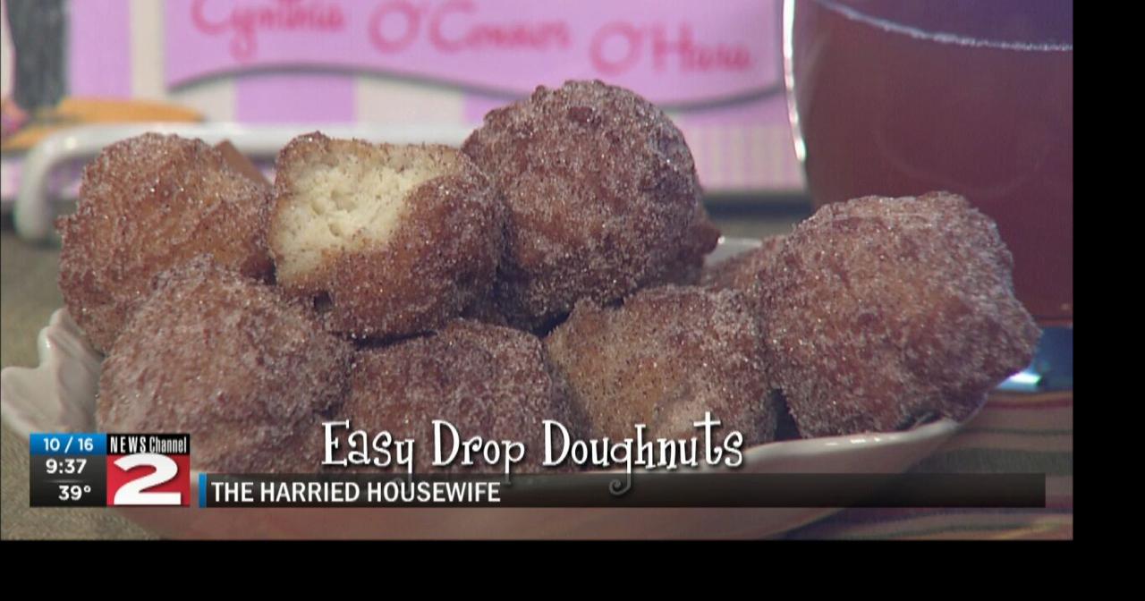 The Harried Housewife Easy Drop Doughnuts Harried Housewife