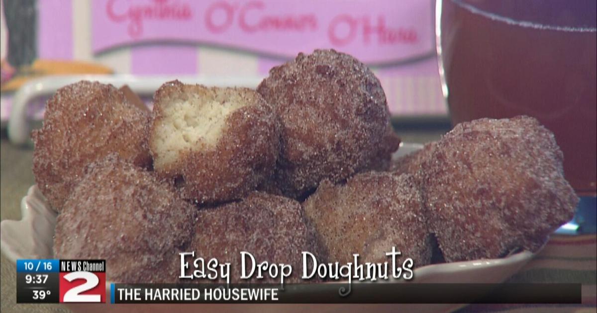 The Harried Housewife Easy Drop Doughnuts Harried Housewife