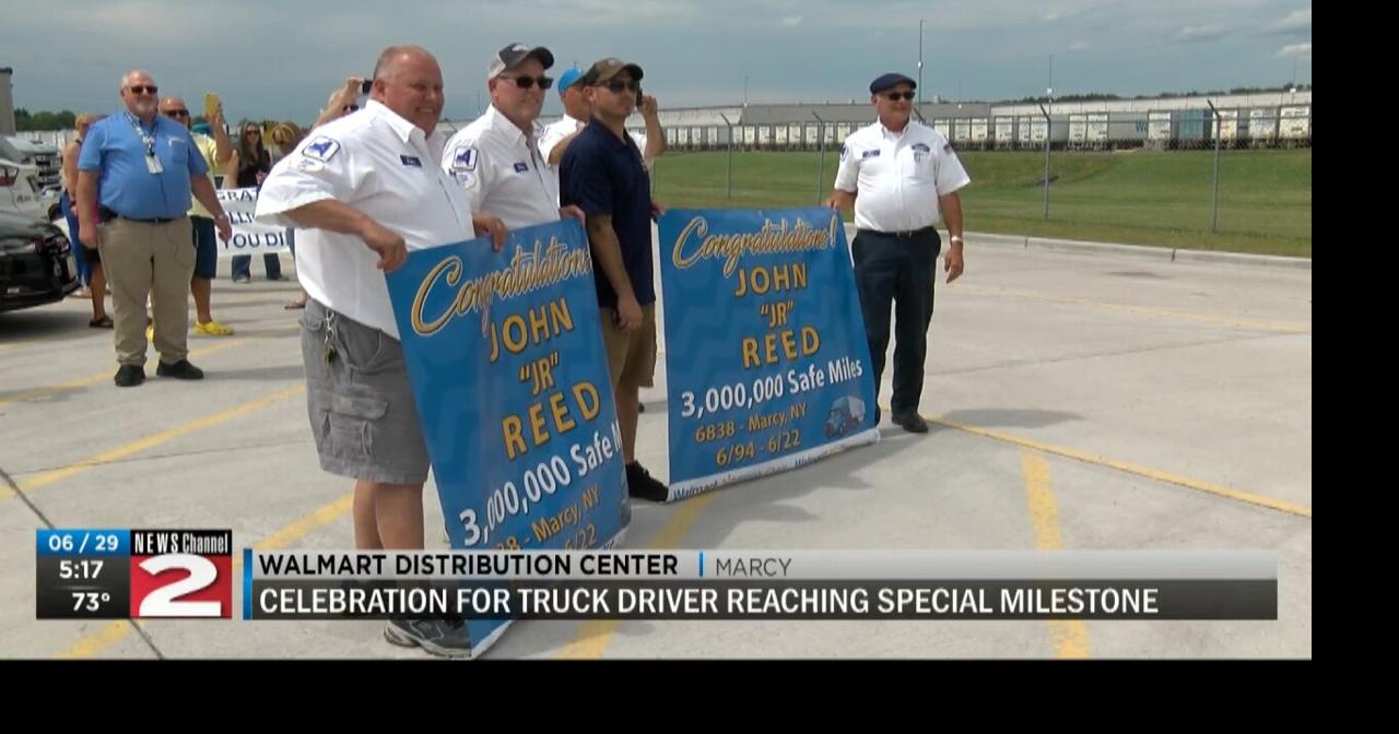 Walmart driver honored for years of safe driving | Video | wktv.com