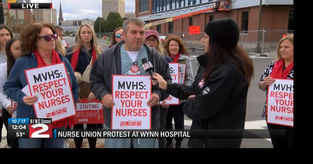Nurses Protest Outside New Wynn Hospital | Health | wktv.com