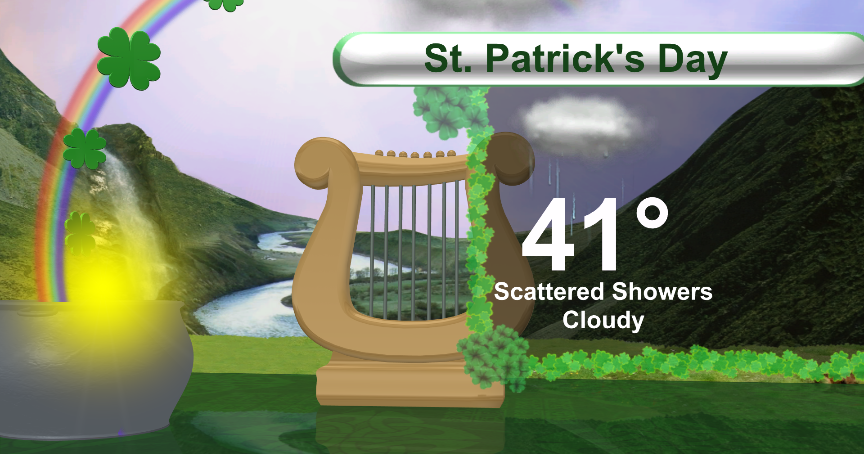 Rain returns for St. Patrick's Day | Weather | wktv.com