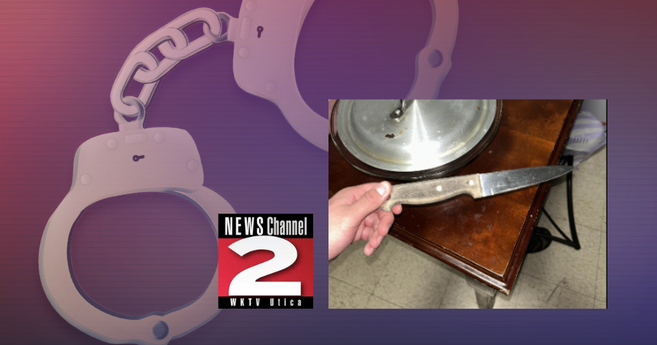 Utica Man Charged with Menacing Officer After Wielding Knife During ...