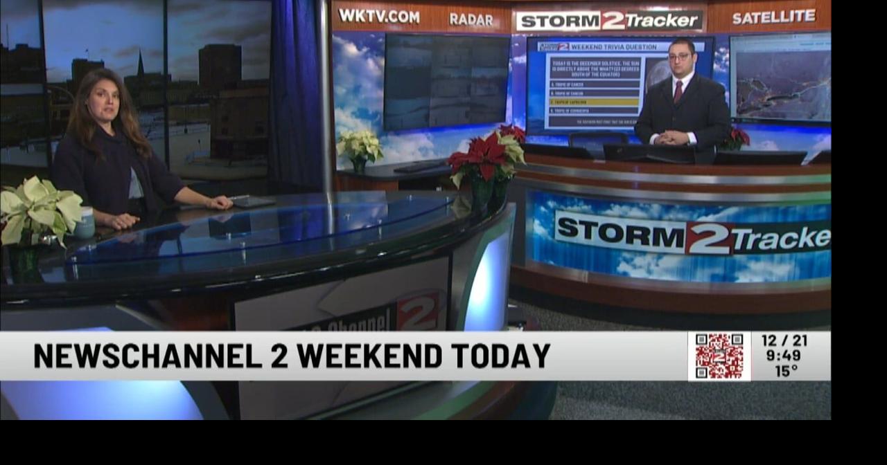 StormTracker 2's Saturday Morning Forecast - - Bitter Cold Temperatures ...