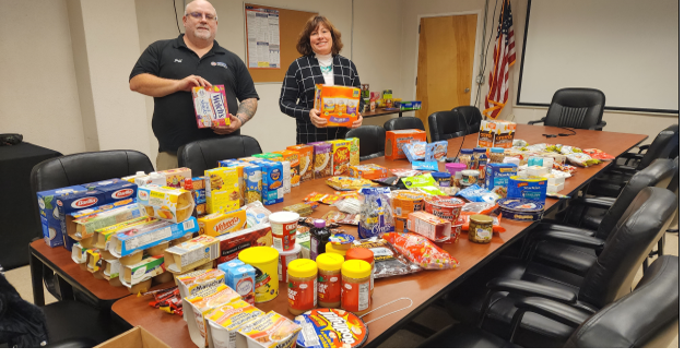 Donated snacks to be sent to Africa for National Guard Members ...