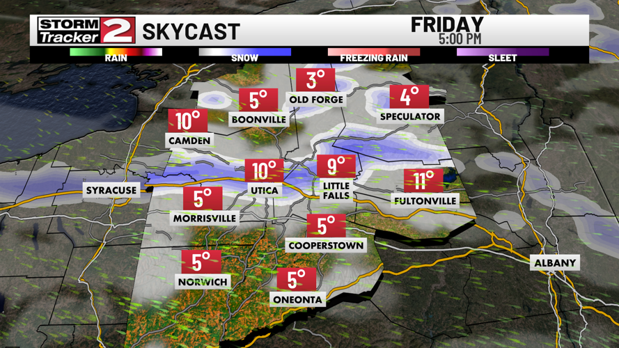 Dodging Lake-Effect Snow Today As Wind Chills Plummet | Top Stories ...