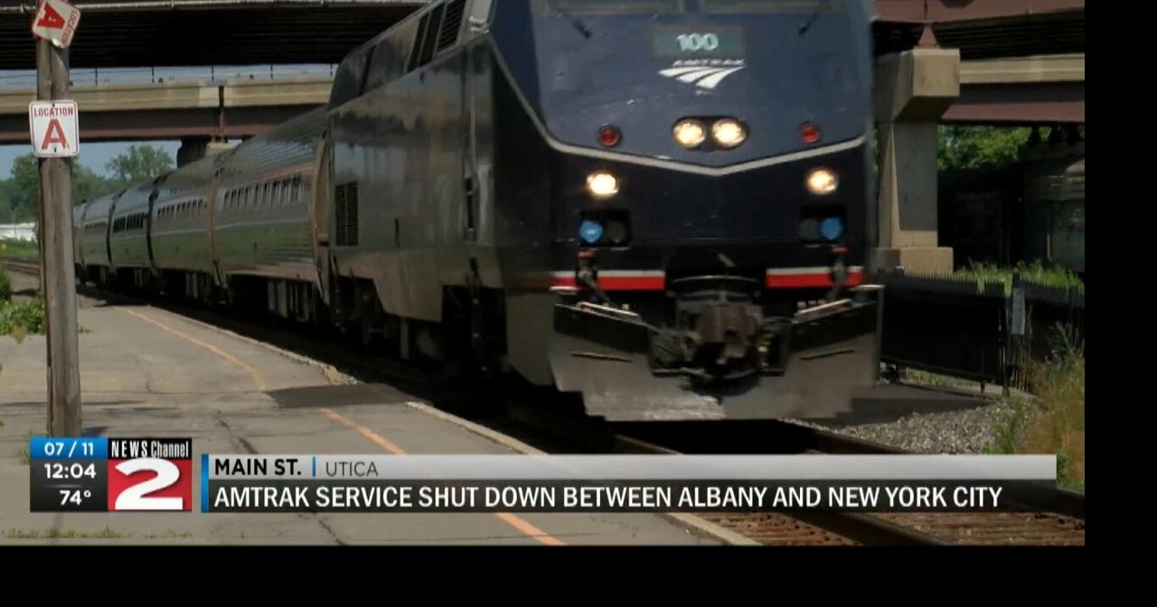 Flooding Damage Causes Suspension of Amtrak Services Between Albany and ...