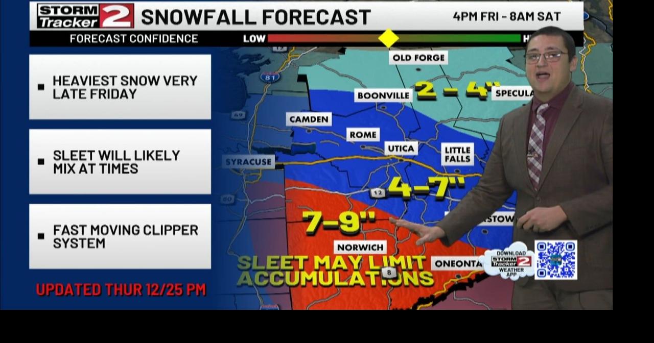 Calm Christmas Conditions Continue, Fast Moving Clipper Brings ...