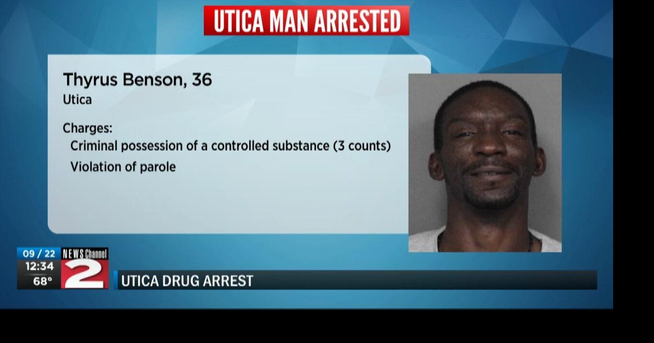 Utica Man Arrested Charged With Violating Parole Video