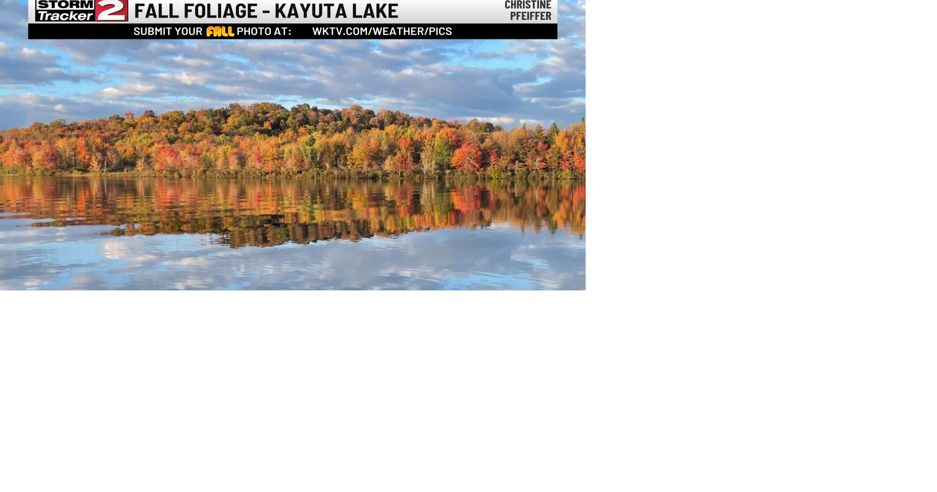 WKTV Weather Photo of the Day: October 2 | Daily Weather Photo | wktv.com
