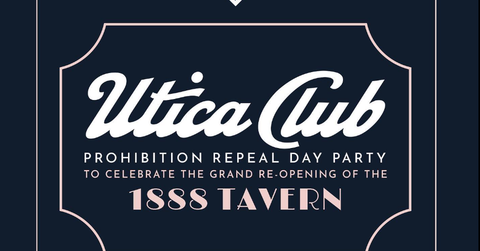Prohibition Repeal Day Party, celebrating re-opening of 1888 Tavern, on ...