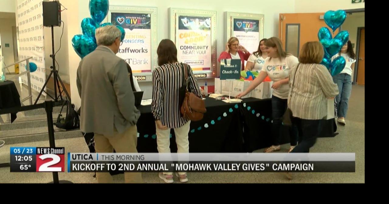 2nd annual "Mohawk Valley Gives" campaign kicked off Tuesday | Video ...