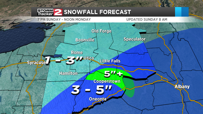 Snow arriving tonight | Weather | wktv.com